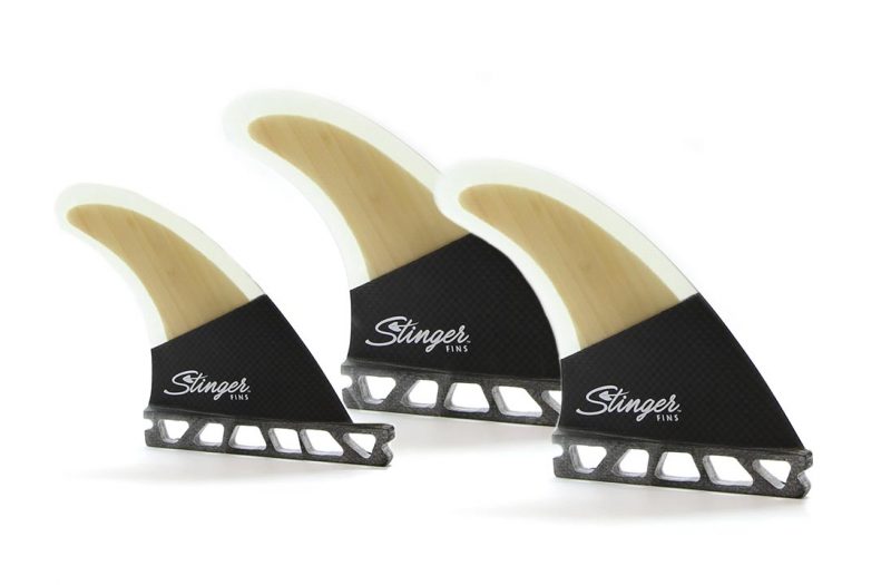 GL G5 Tri Carbon/Bamboo Fin Set | Stinger Foils, Boards & Wings