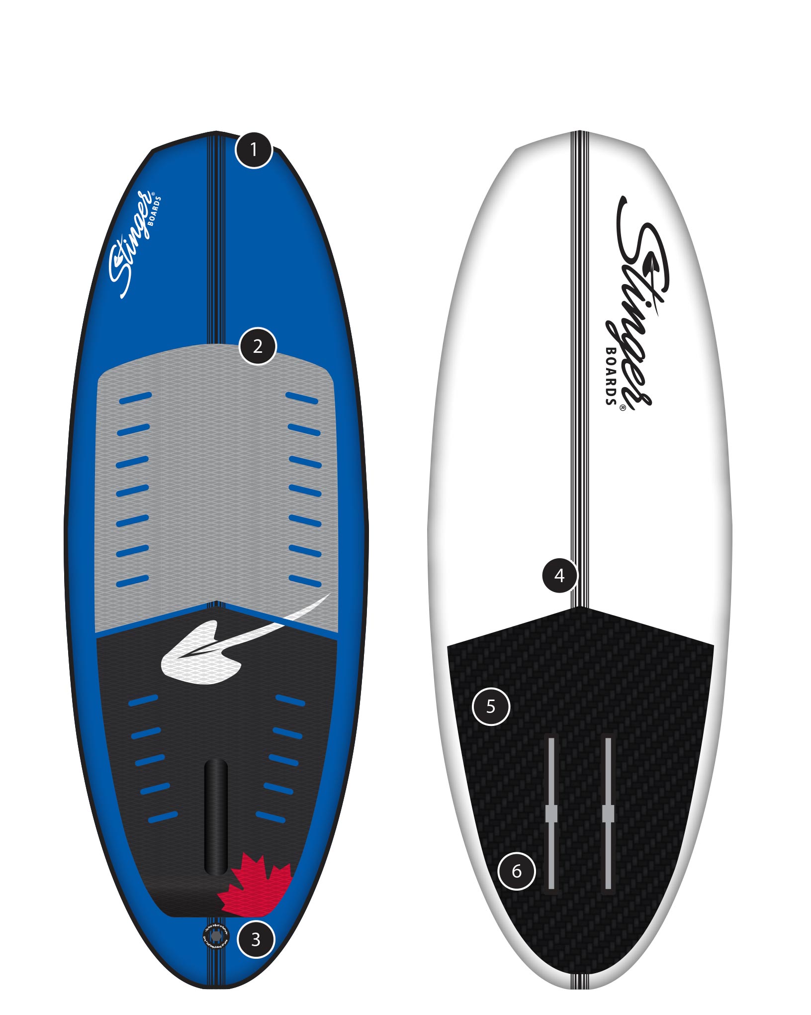 Custom Wake Surf Foil Board | Stinger Foils, Boards & Wings